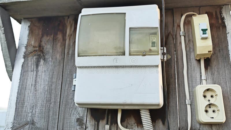 Gas Meter, New on a New House Stock Footage - Video of innovation ...