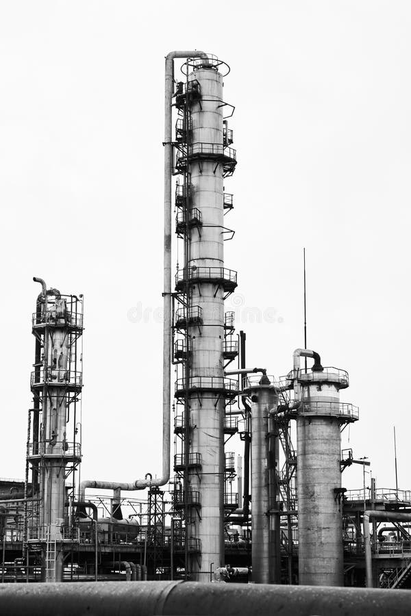 Old Methanol Distillation Rectification Refinery Column Towers and ...