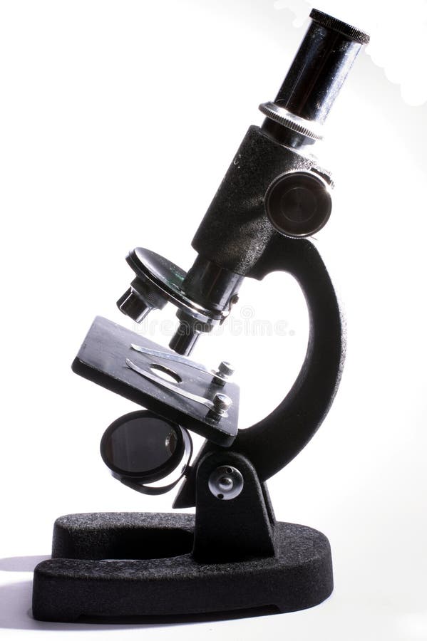 Microscope enlarge stock photo. Image of black, chemistry - 824698