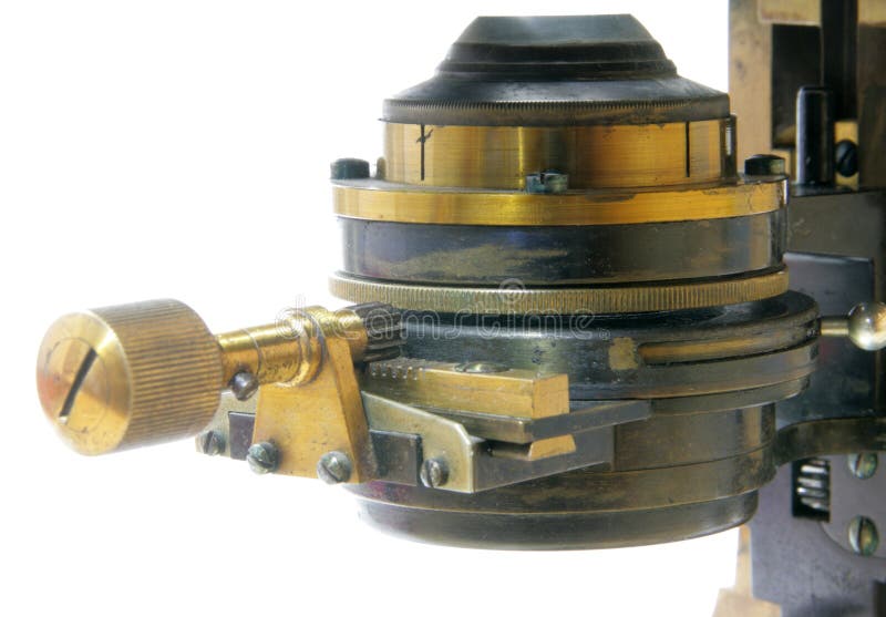 Old microscope stock photo. Image of equipment, scientific - 4150096