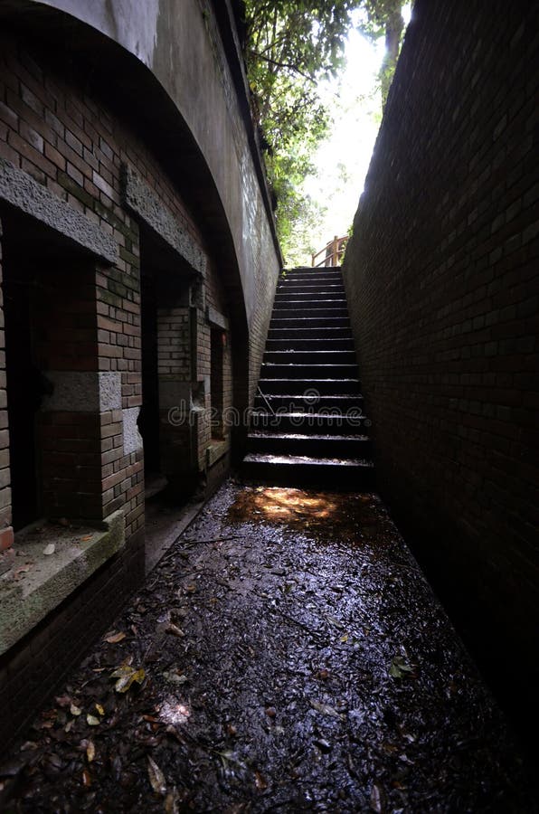 Old military base in Japan stock photo. Image of second - 95641486