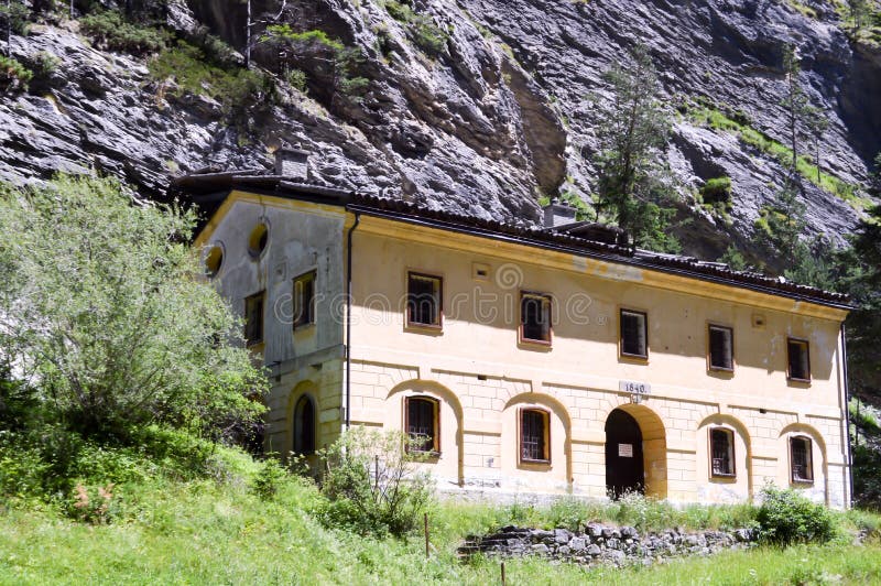 Old Military Building on a Road Stock Photo - Image of stone, culture ...