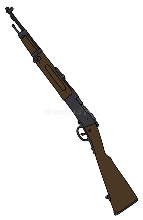 Gun Drawing Old Rifle Stock Illustrations – 429 Gun Drawing Old Rifle ...