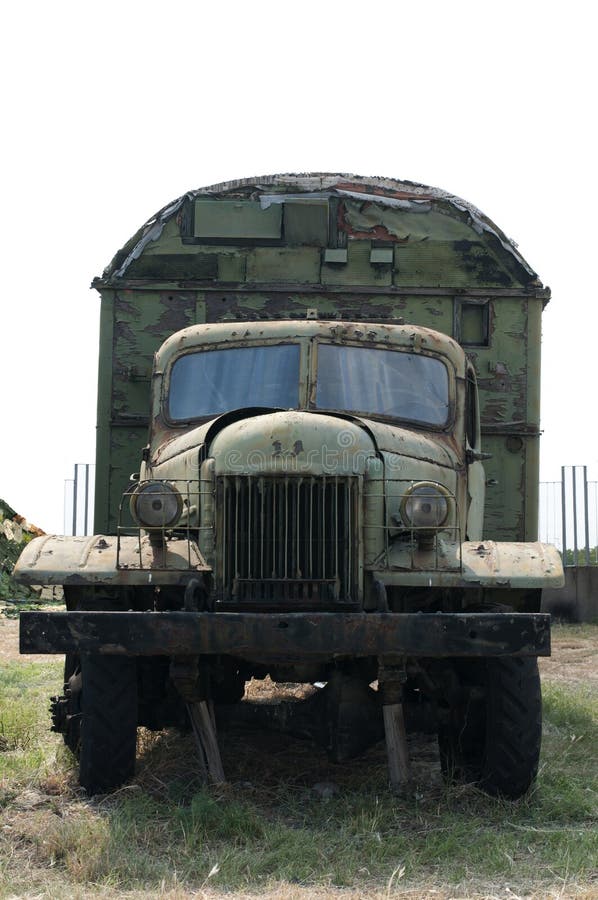 Old military truck stock photo. Image of history, equipment - 21108152