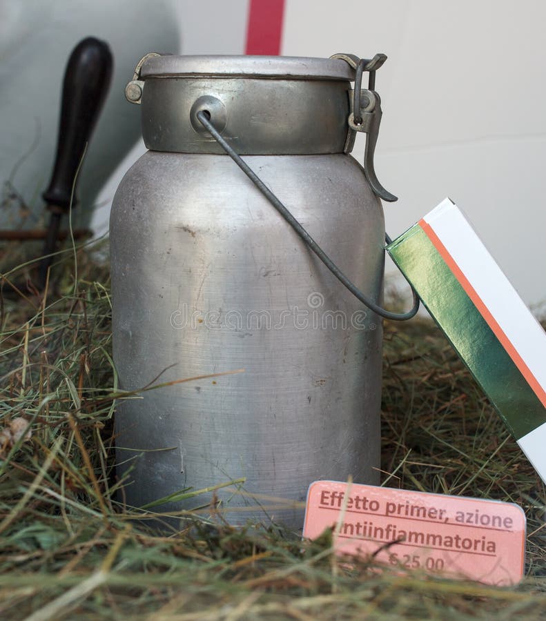 Old milk can stock photo. Image of farm, milk, pitcher - 34515810