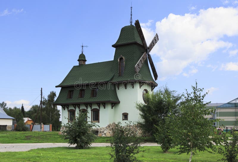 Old Mill in Belokuriha Resort. Altai Stock Image - Image of altai ...