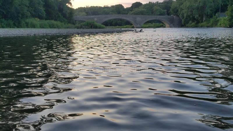 Old Mill Bridge in Toronto stock photo. Image of natural - 253278406
