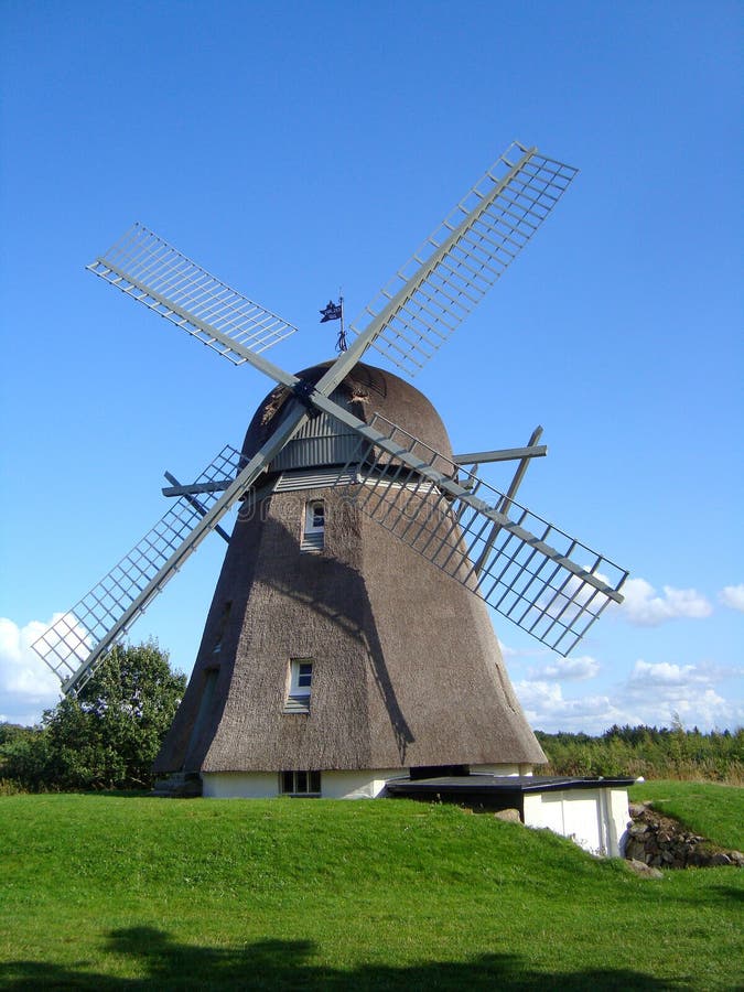 An old mill in Denmark stock photo. Image of architecture - 100874894