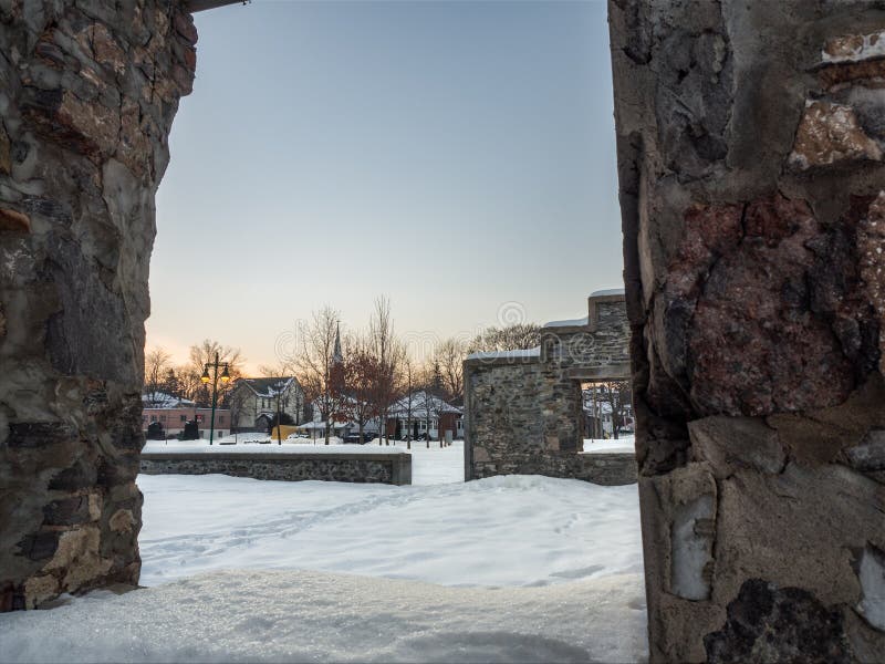 Old Mill Ruins stock image. Image of rock, history, grist - 86533217