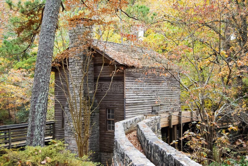 The old mill stock image. Image of season, colorful - 166299759