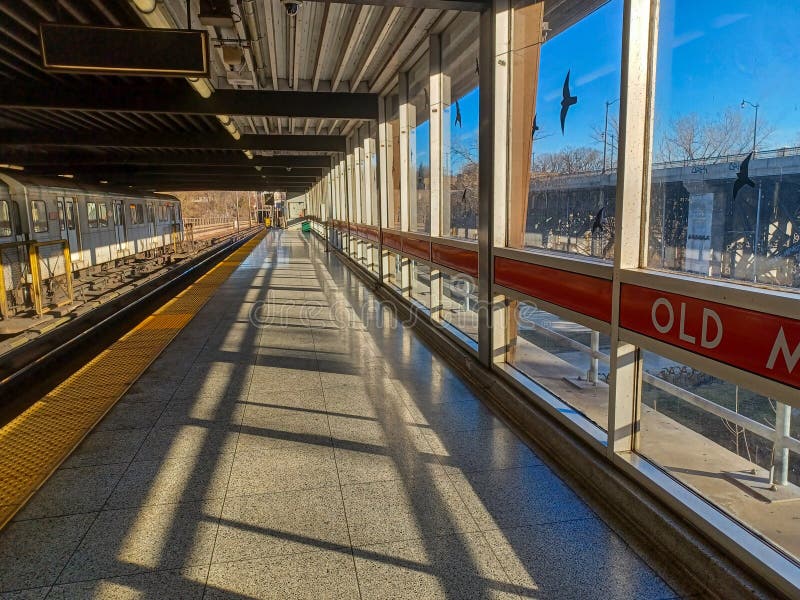 Old Mill Subway Station editorial image. Image of subway - 354976660