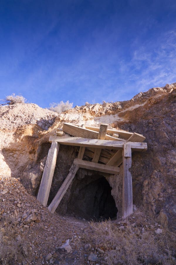 Old mine entrance stock image. Image of earth, underground - 45812019