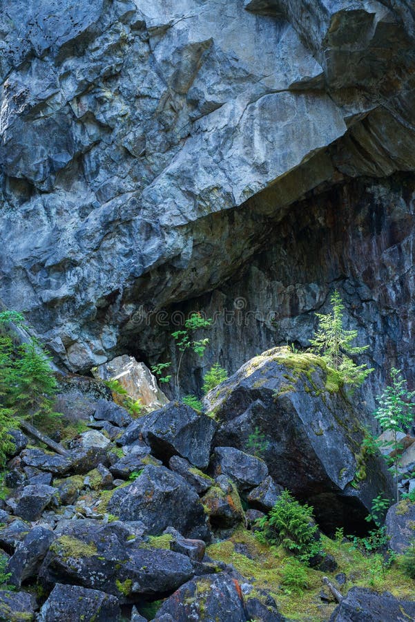 Old mine landscape stock image. Image of collapse, scenic - 58206321