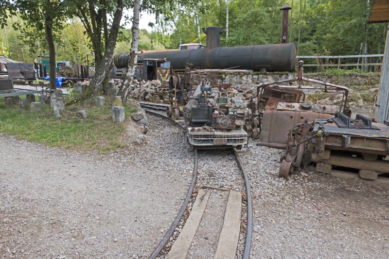 Old Mine Machines stock image. Image of mining, iron - 59423477