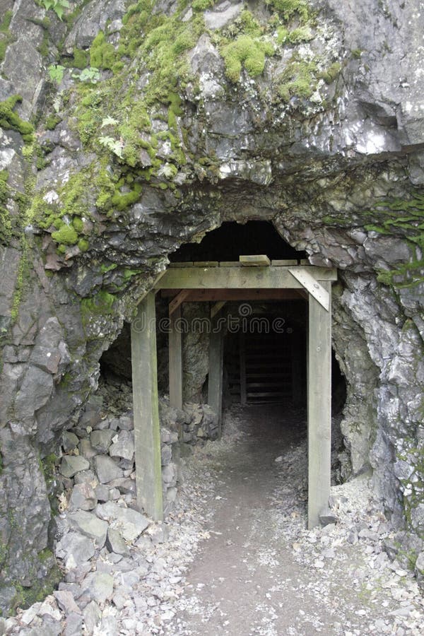 An Old Mine No Longer in Use, Michigan Stock Image - Image of longer ...