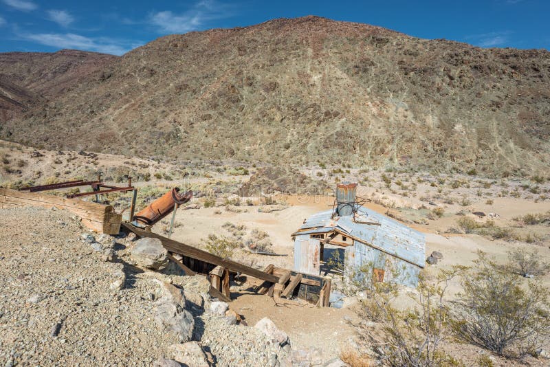 Old mine on Old Toll road stock photo. Image of antique - 38372892