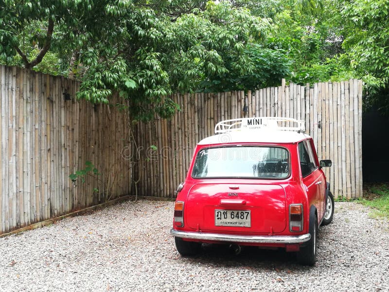 This old mini car editorial image. Image of brown, mini - 157558435