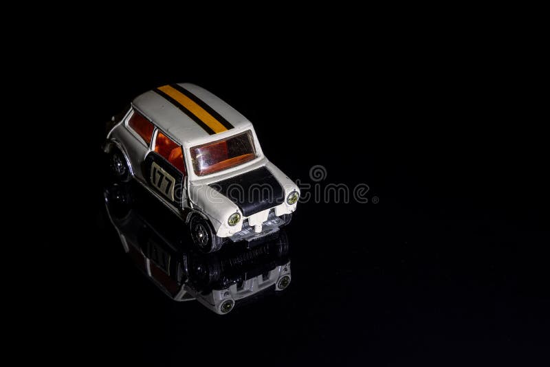 An old mini rusty toy car stock image. Image of isolation - 208642365