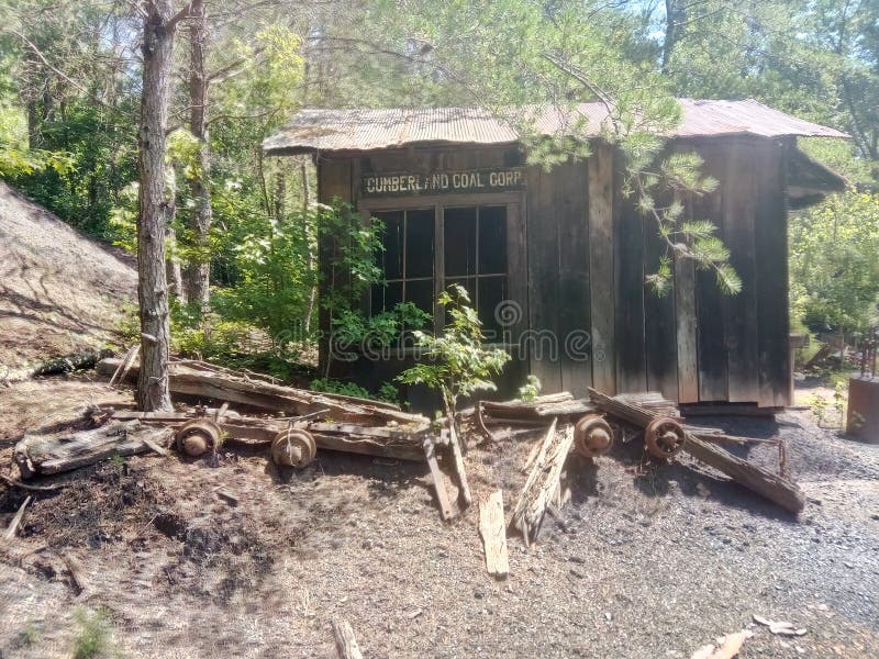 Old Mining Building 2 editorial stock photo. Image of railroad - 120500893