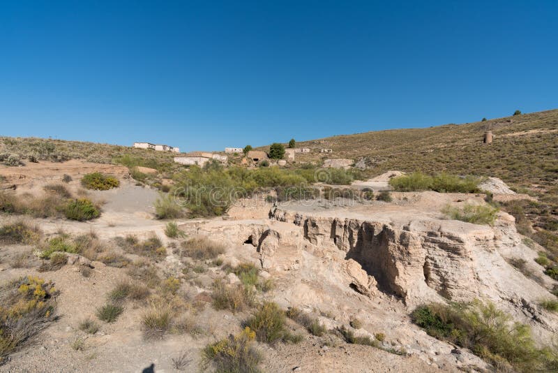 Old Mining Complex in Southern Spain Stock Photo - Image of andalusia ...