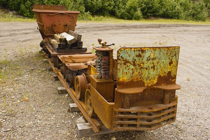 Old Mining Equipment in the Yukon, Canada Stock Image - Image of yukon ...