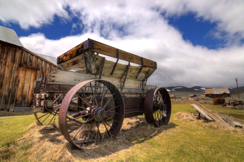 Old Mining Ore Wagon stock image. Image of tool, abandoned - 19839721