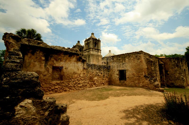 Old Mission stock image. Image of building, religious - 5123273