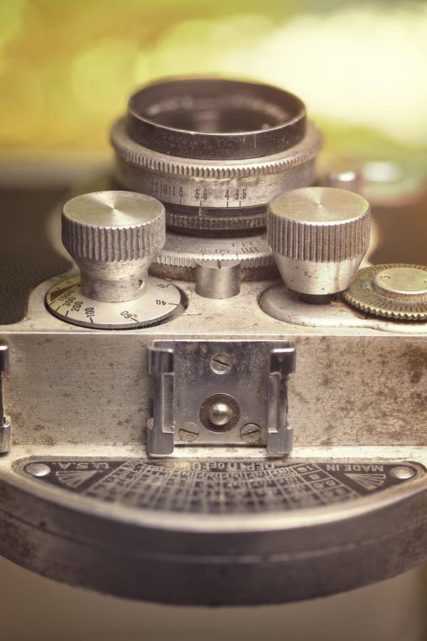 Old 35mm Half Frame Camera from the 1940s Stock Image - Image of camera ...