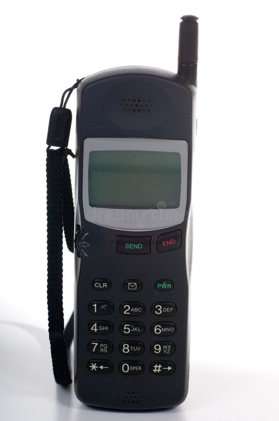 Old Mobile Phone from the 90 S Stock Photo - Image of call, black: 10952846