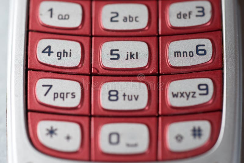 Old mobile phone stock image. Image of button, elder - 145696847