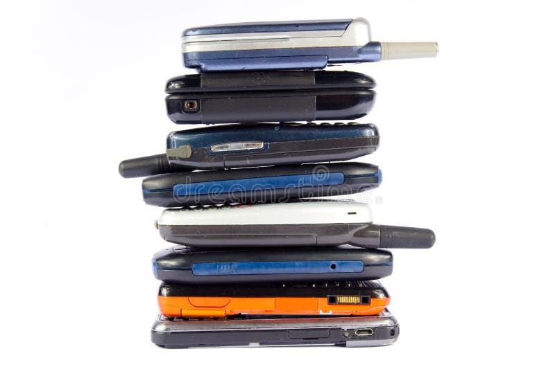 Old Mobile phones stock image. Image of object, phones - 28587503