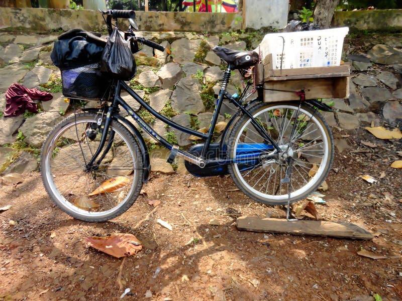 Old Model Bikes Whose Production Has Been Discontinued Stock Image ...