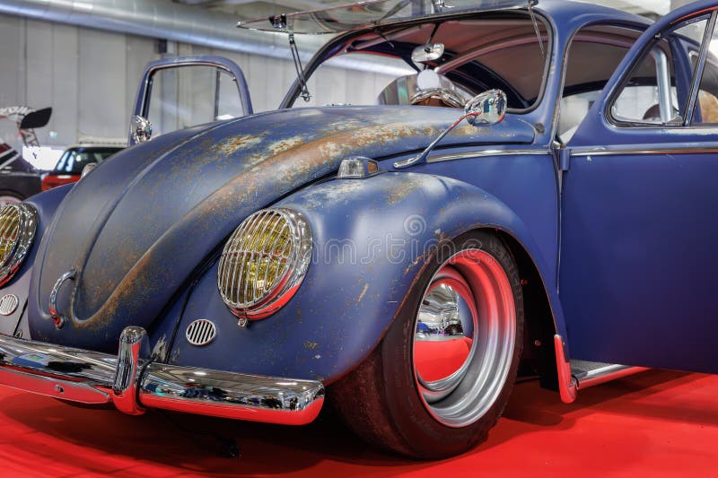 Old Model Volkswagen Beetle with Rusty Exterior Bodywork but ...