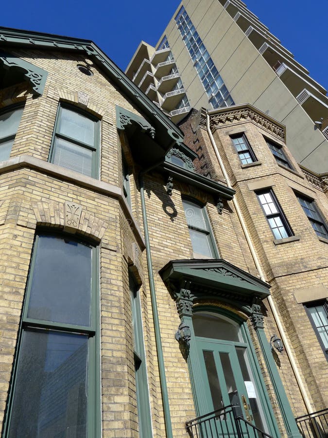 Old and Modern Architecture Stock Image - Image of victorian ...