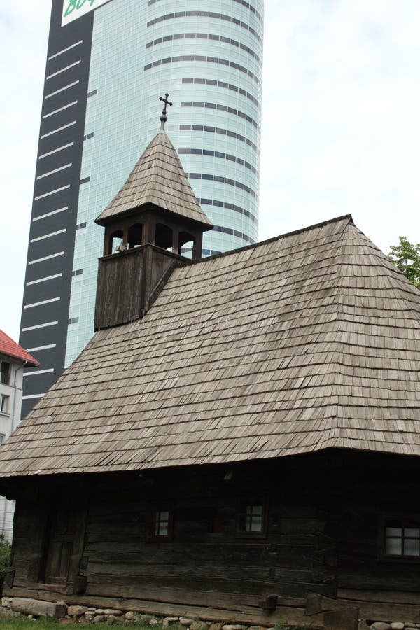 Old and Modern Architecture Stock Image - Image of roof, office: 5542221