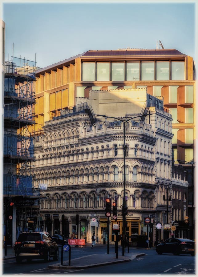 The Old and Modern Architecture in City, London Editorial Stock Image ...