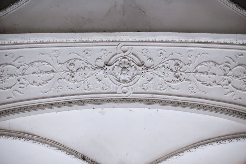 Old Molding on the Ceiling White Stock Photo - Image of ornate, ancient ...
