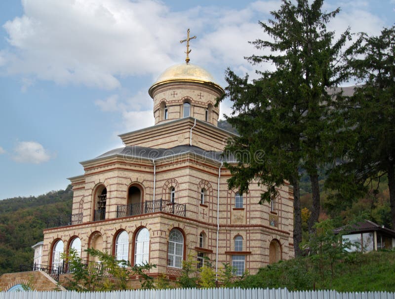 Old Monastery Building in the Mountains Stock Photo - Image of nature ...
