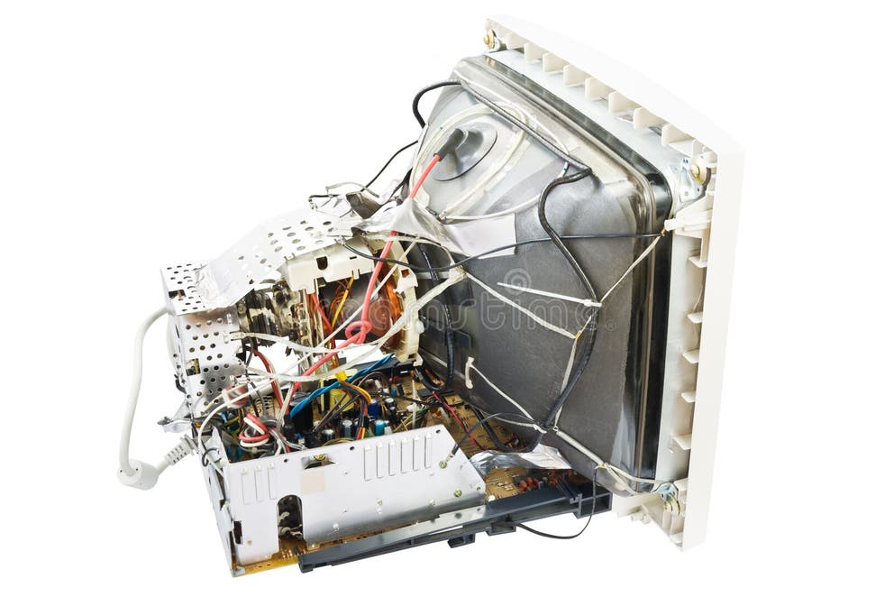 Old monitor inside stock image. Image of white, interior - 21708723