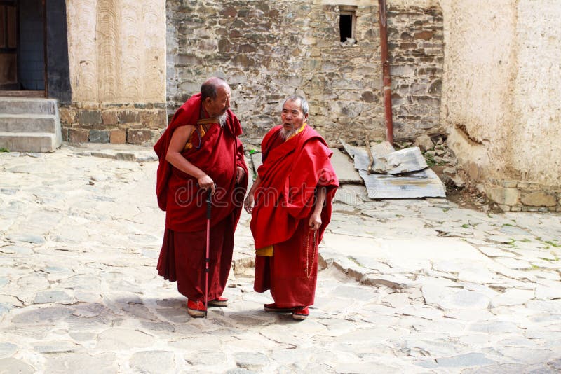 Old monk font of monastery editorial photography. Image of religion ...