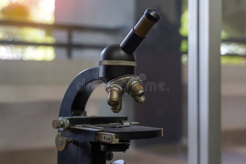 Old Monocular Microscope is a Device for Viewing Objects that are Too ...