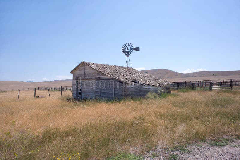 Old Western Ranch Building stock photo. Image of architecture - 8195812