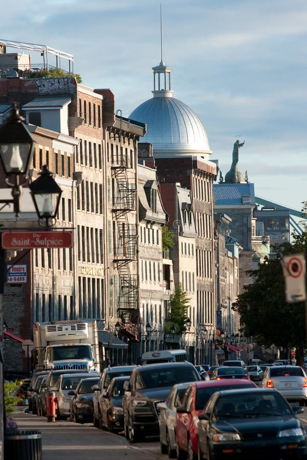 Old Montreal editorial stock photo. Image of tourist - 76023898