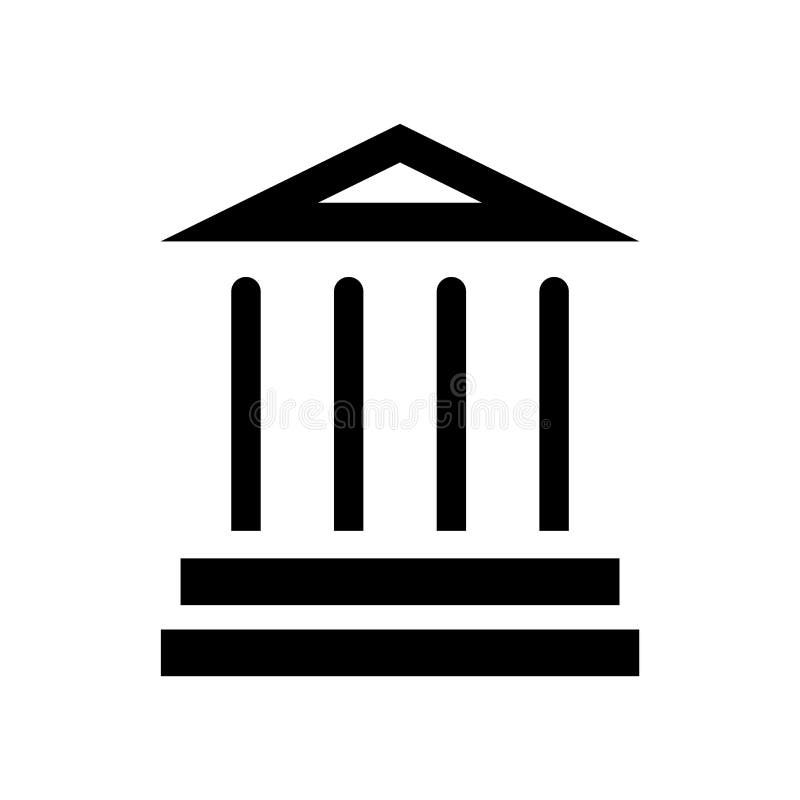 Old Monument Icon Vector Isolated On White Background, Old Monument ...