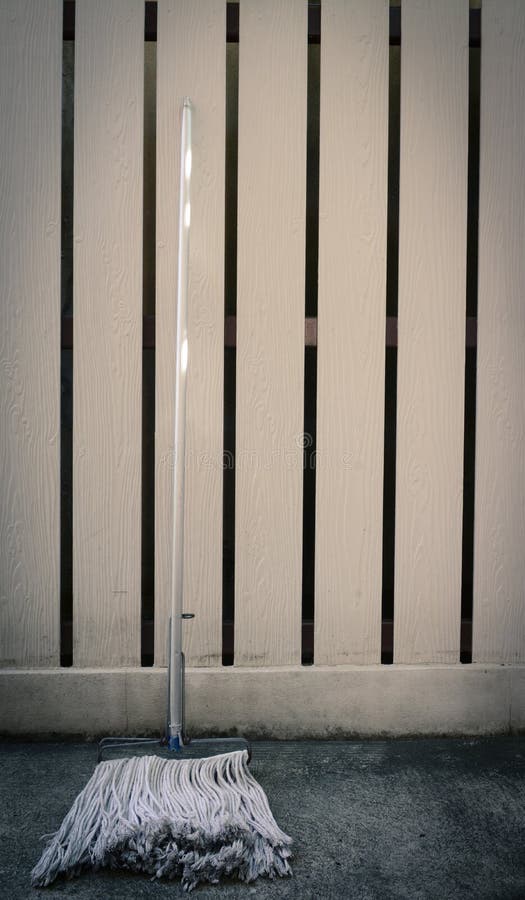 Old mop stock image. Image of house, home, wash, cleaner - 82808437