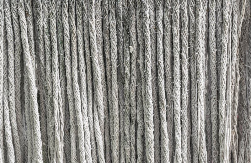 Old mop of rope stock photo. Image of handle, clean, broom - 53640468