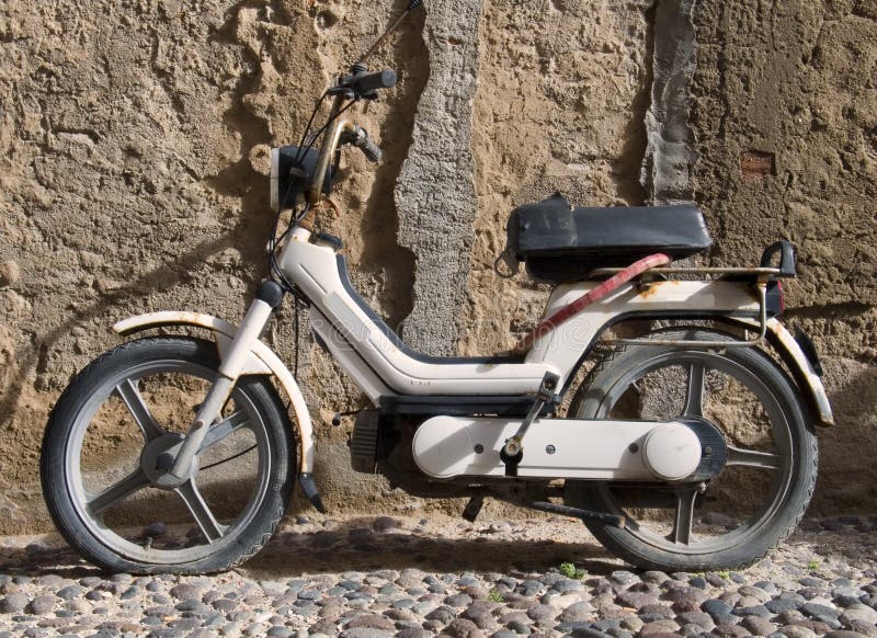 Old Moped stock image. Image of moped, bike, tire, italy - 2048281