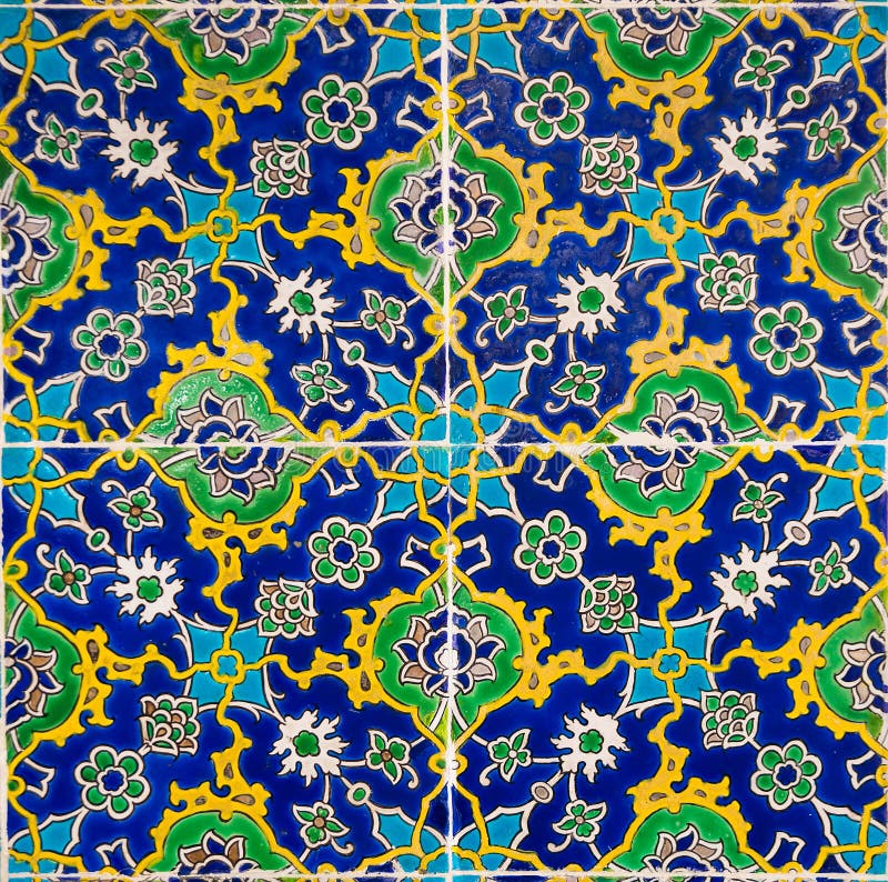 Mosaic Tiles Middle Eastern Architecture Stock Photo - Image of mosaic ...