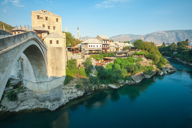 Mostar stock image. Image of attraction, construction - 17841491