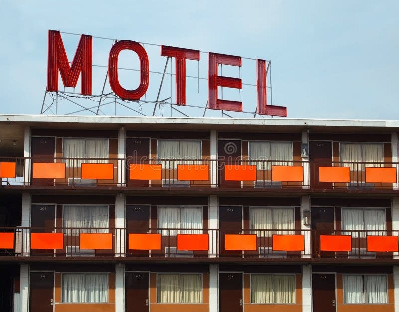 Old Motel stock image. Image of adventure, motel, architecture - 23919631